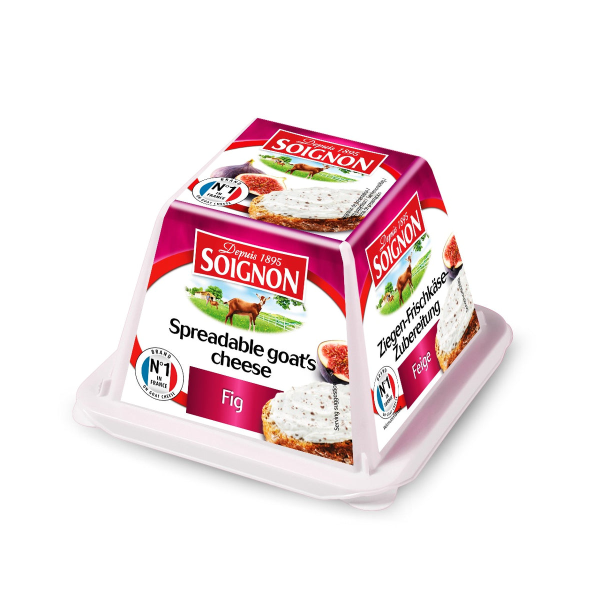 Goat Cheese Spread with Figs 150g - Soignon – Luxe Colombo