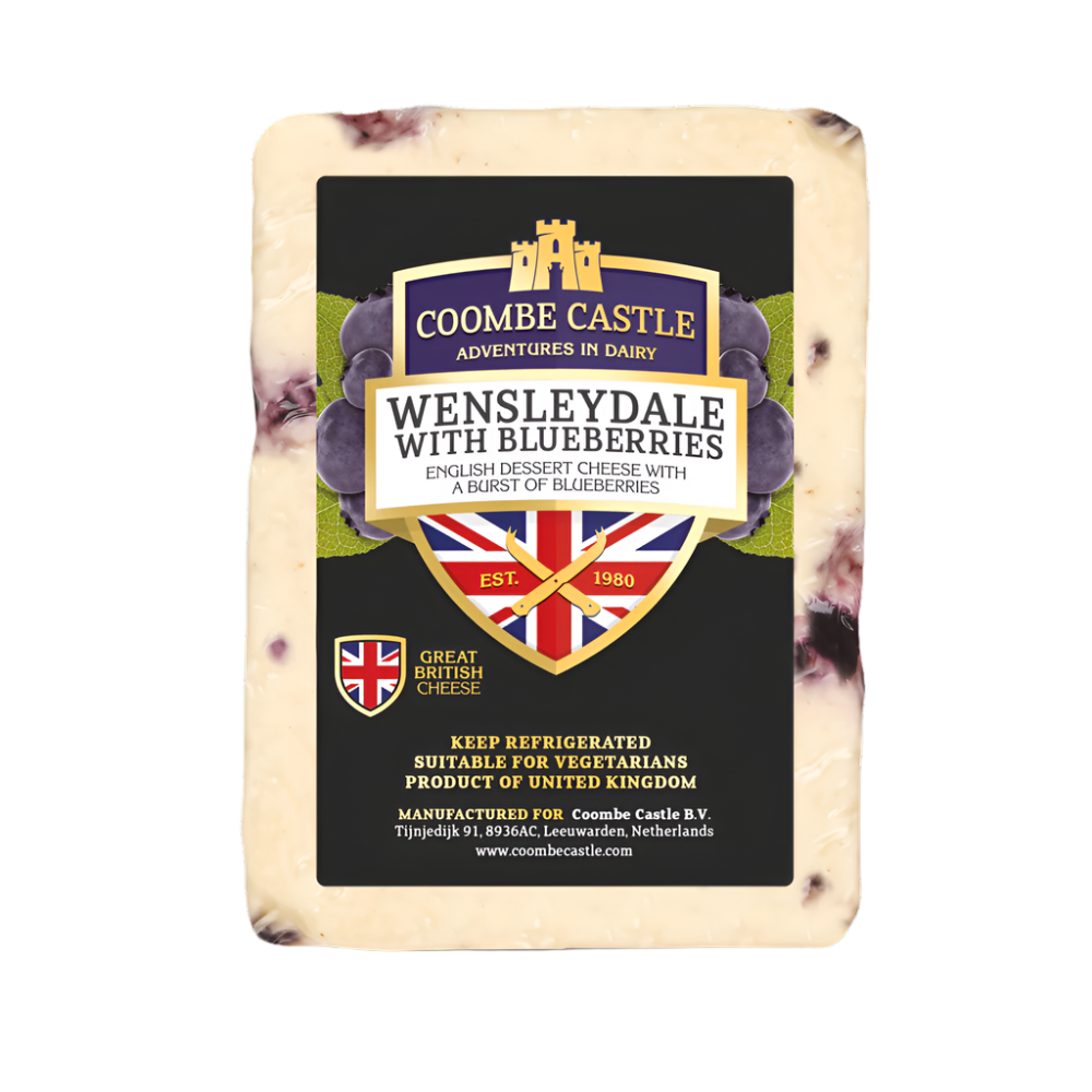 Wensleydale with Blueberries 180g - Coombe Castle – Luxe Colombo