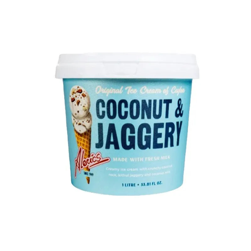 Coconut & Jaggery Ice Cream 500ml- Alerics – Luxe Colombo