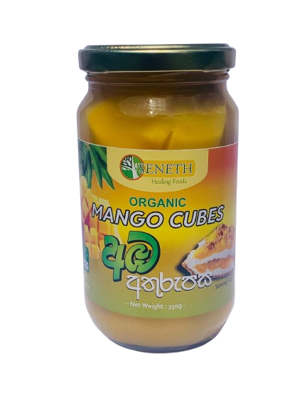 Organic Mango cubes in unsweetened pinapple juice 350g - Seneth – Luxe ...