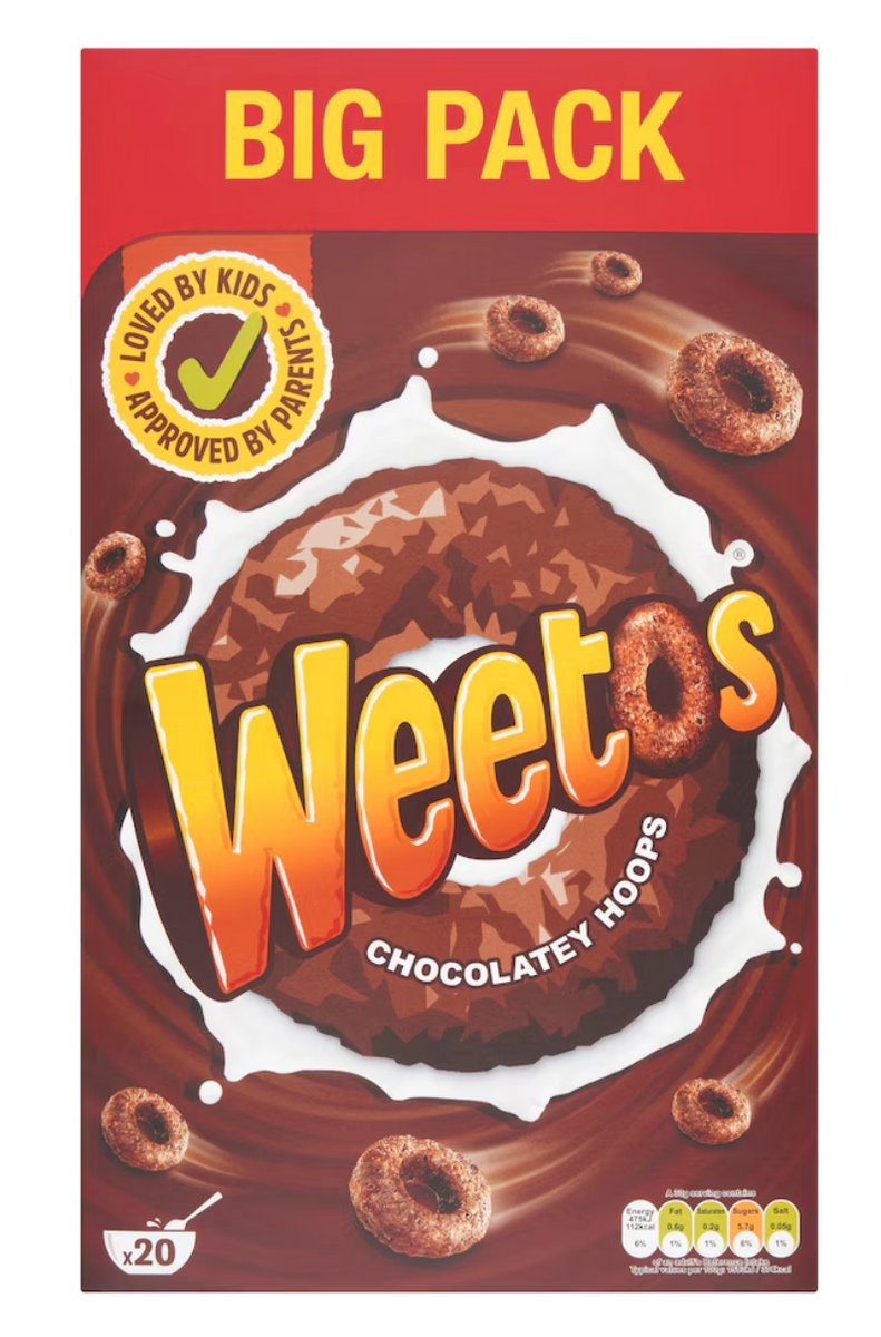 Weetos Chocolate Hoops 600g – Luxe Colombo