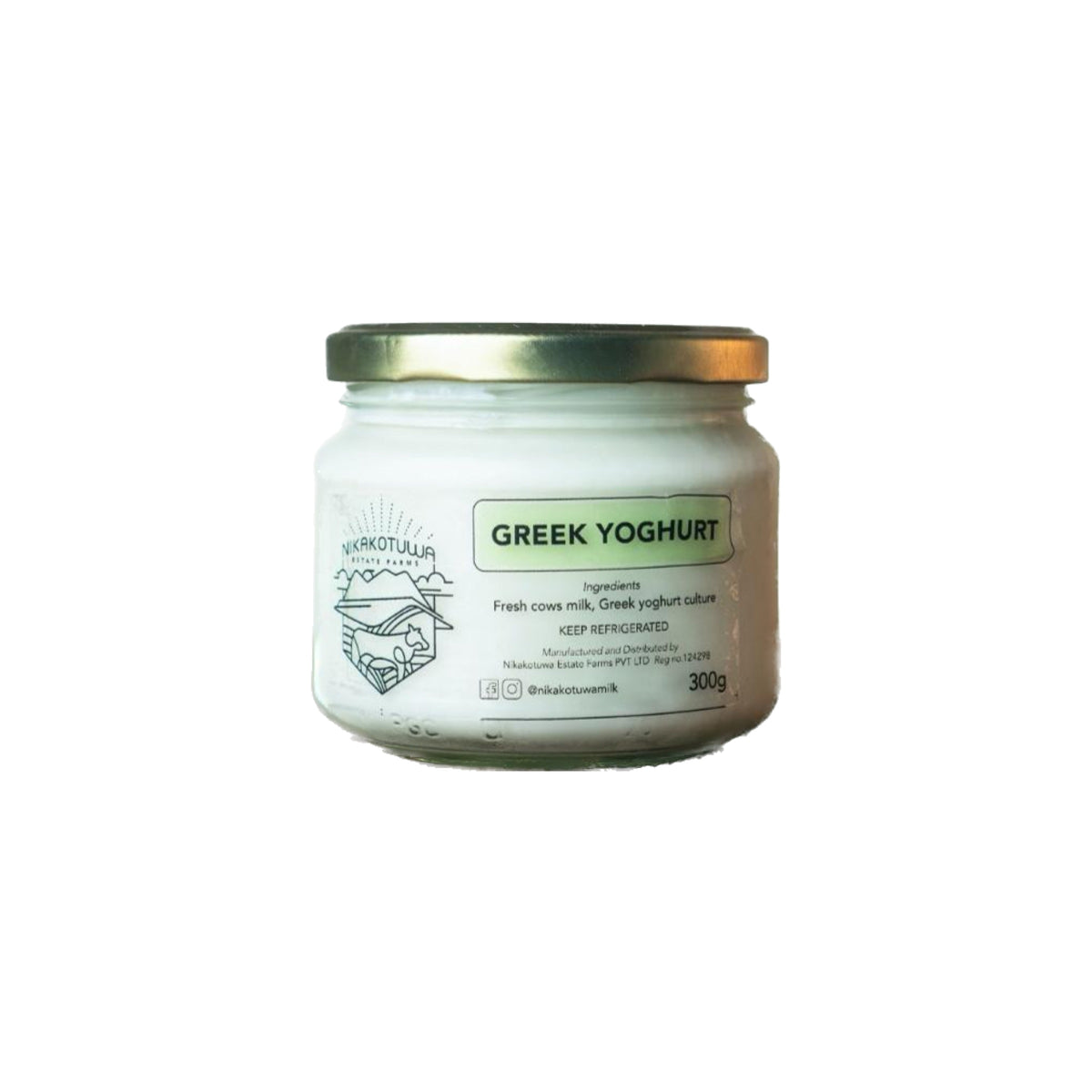Greek Yogurt 300g- Nikakotuwa Farm – Luxe Colombo