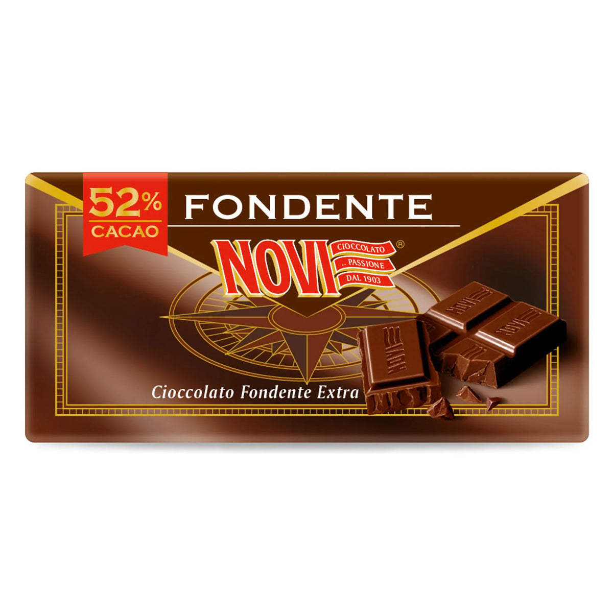 Novi Fondente Extra 52% Chocolate 100g – Luxe Colombo