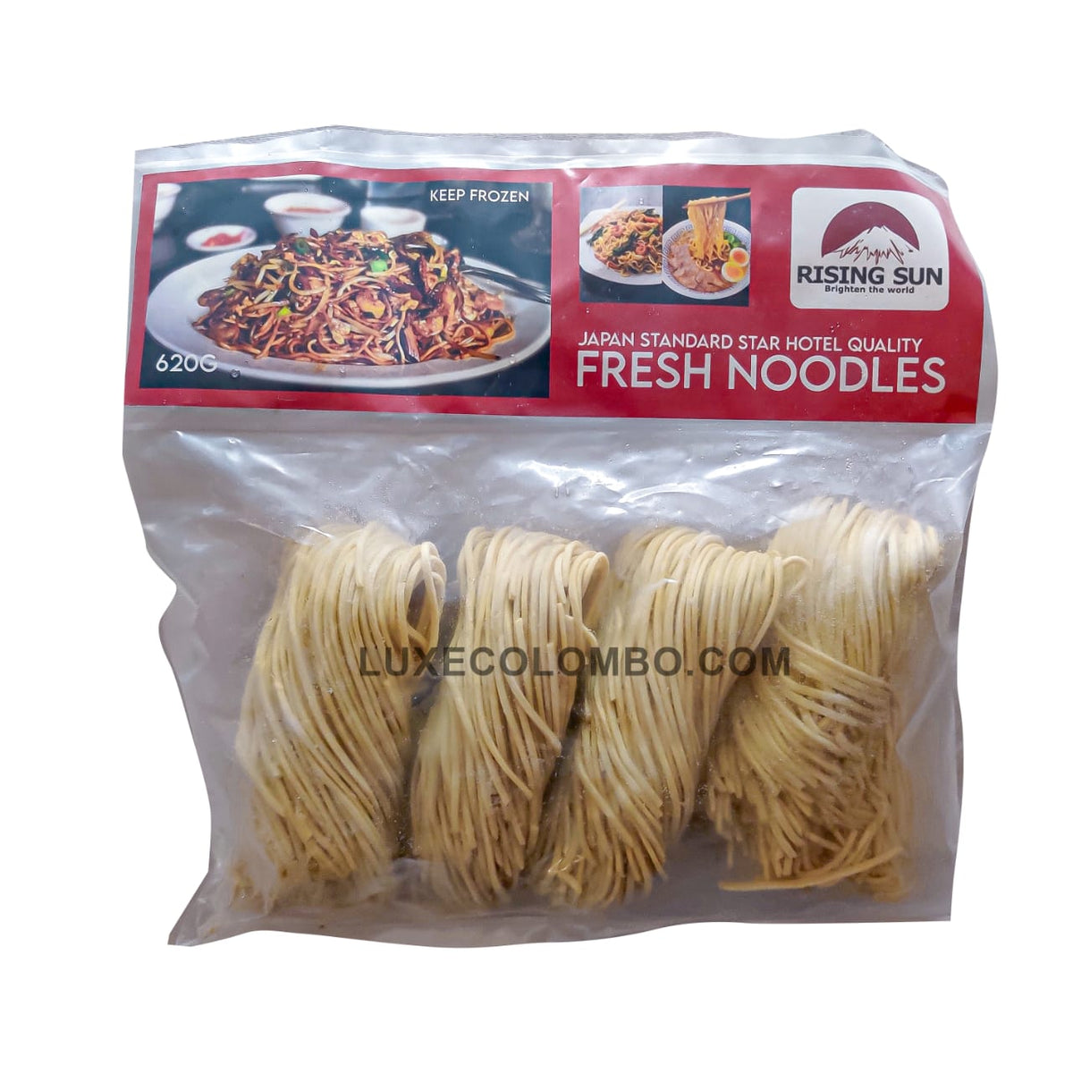 Frozen Noodles 4 Pack 620g - Rising Sun – Luxe Colombo