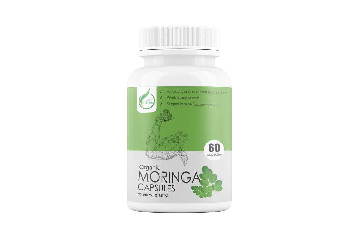 Moringa capsules 500mg - Ancient Nutra – Luxe Colombo