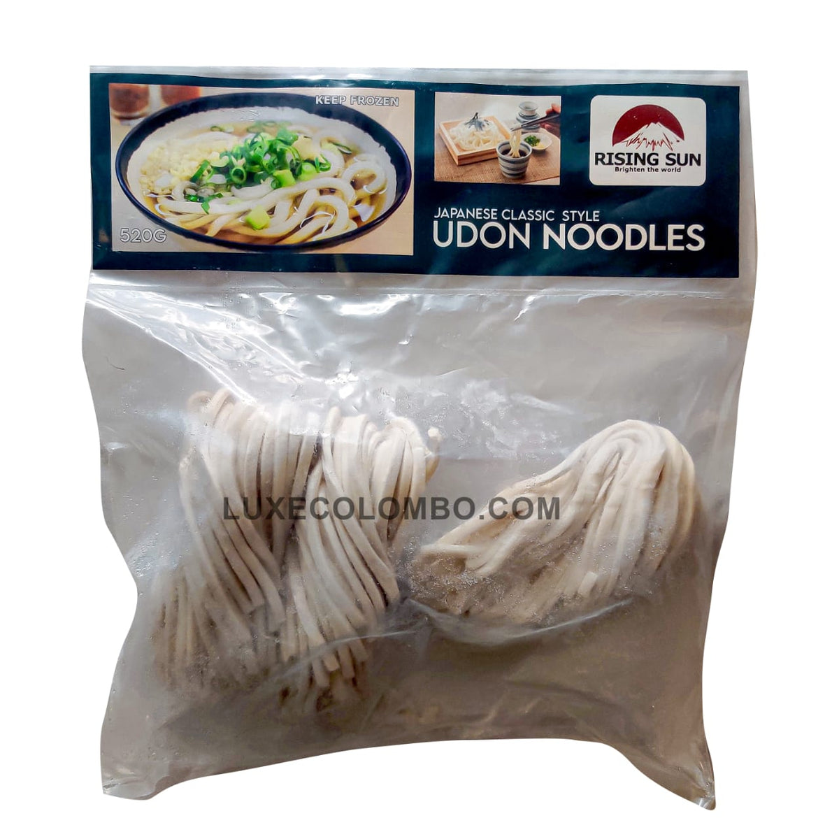 Frozen Udon Noodles 3 Pack 520g - Rising Sun – Luxe Colombo