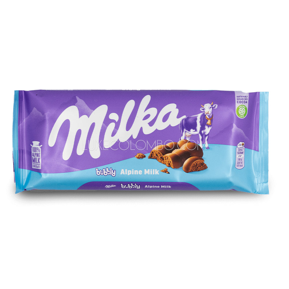 Milka Bubbly Alpine Milk 90g (Italy) – Luxe Colombo